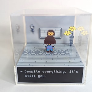 Undertale - DIY PDF Cube Diorama Template - Etsy
