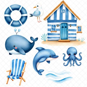 Cute Sailor Bear Clipart - Nautical - Teddy Bear Png - Nursery Clipart ...