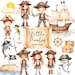Cute Pirate Clipart - Watercolor - Pirate Png - Pirate Kids - Ocean ...