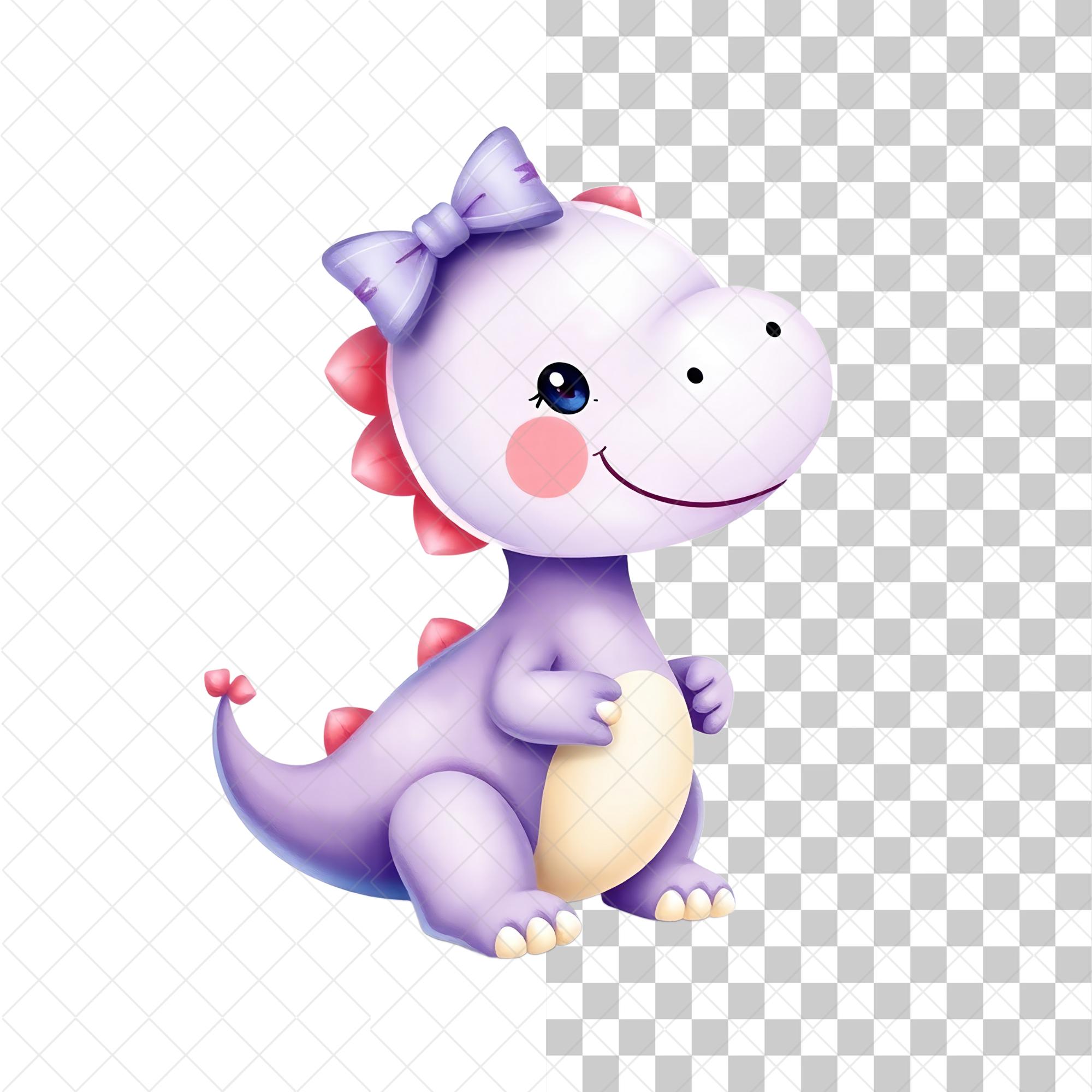 Cute Dinosaur Clipart Girl Dinos Png Dinosaur Birthday Baby Dinosaurs ...