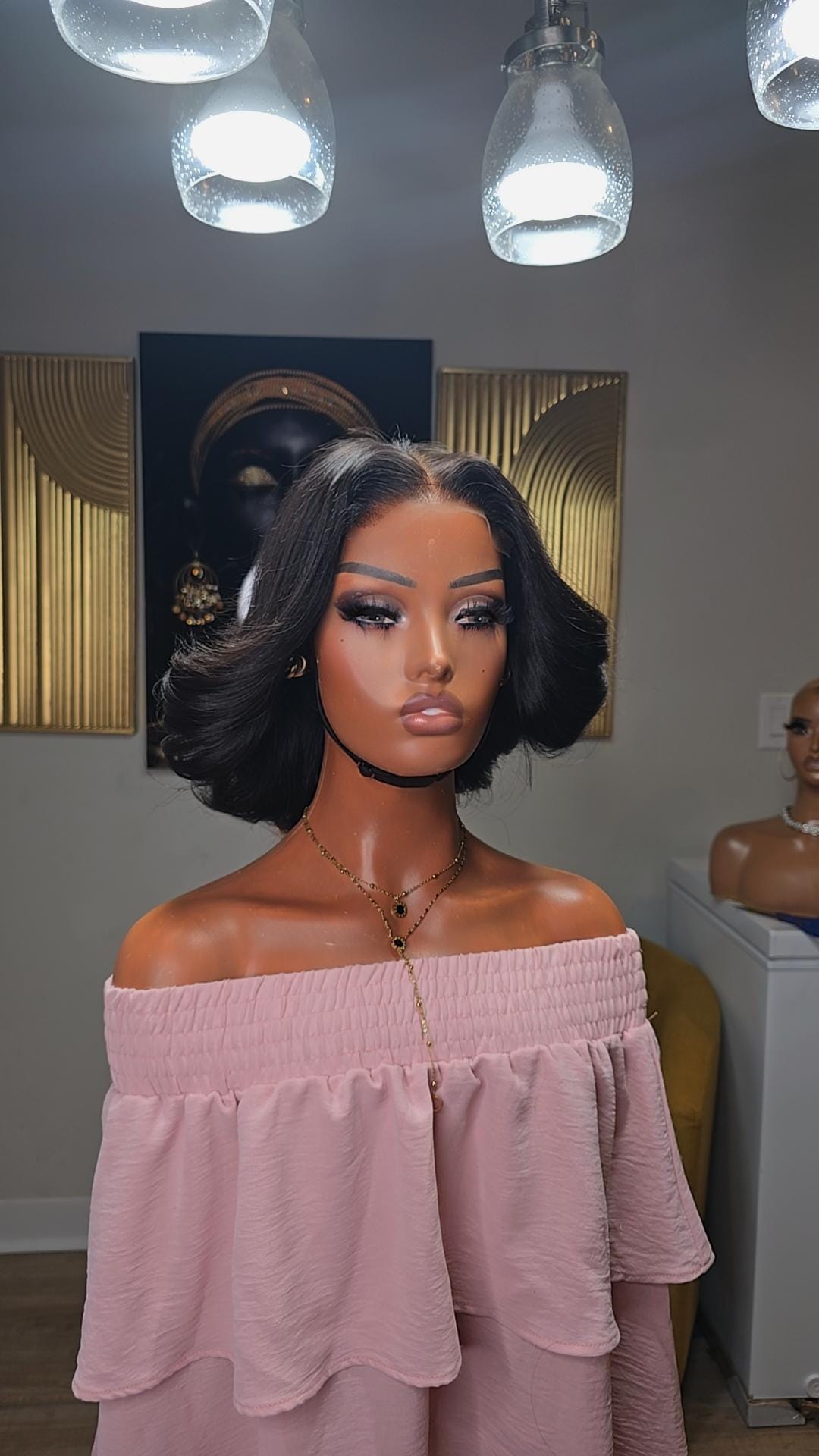 10 Inches Glueless Bob Wig 4x4 Lace Closure 100% Human Hair - Etsy