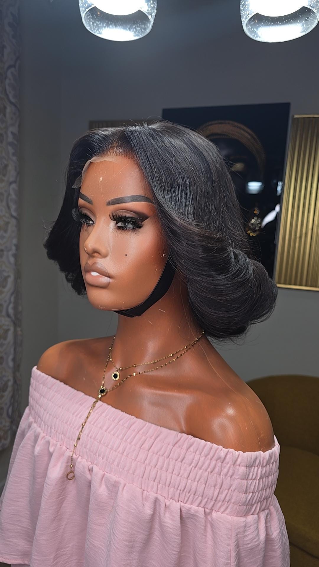 10 Inches Glueless Bob Wig 4x4 Lace Closure 100% Human Hair - Etsy