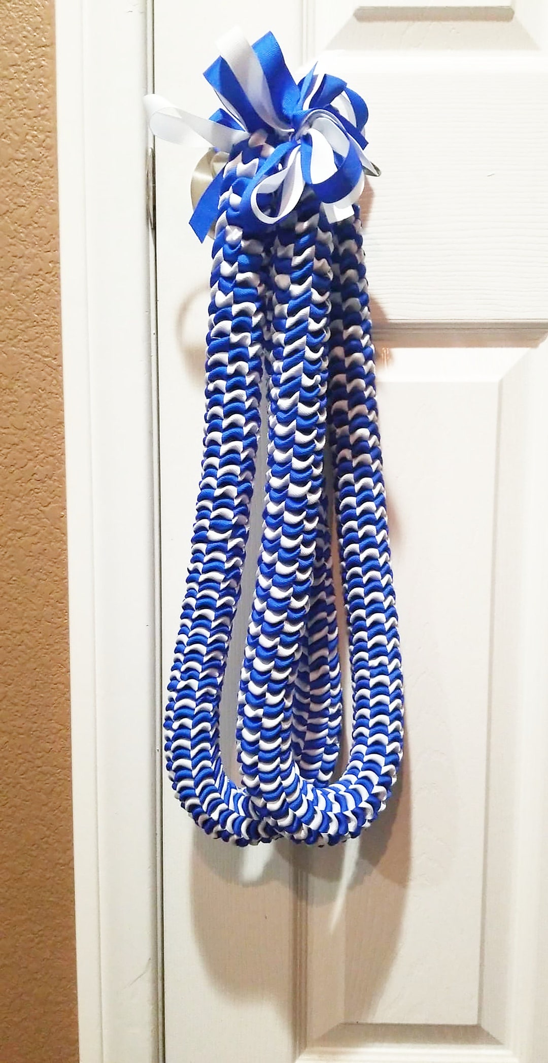 Spiral Graduation Lei - Graduation Ribbon Lei - Ribbon Lei - Spiral ...