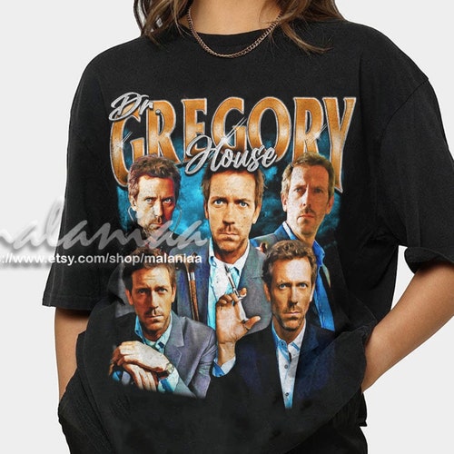 Black Cotton Shirt For Men Women House Md: T-Shirts | Redbubble T ...