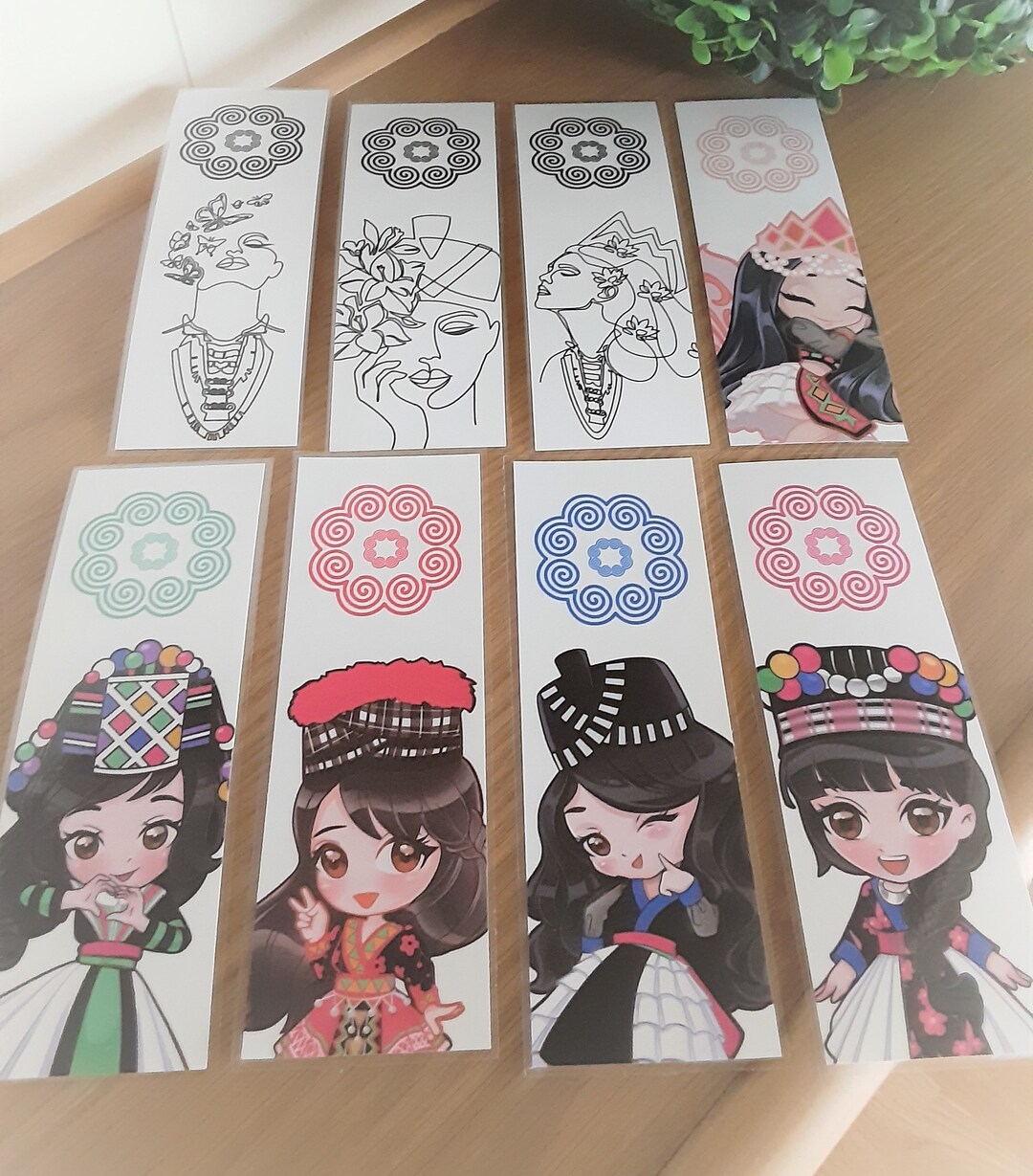 Hmong Bookmarks/laminated Bookmarks - Etsy