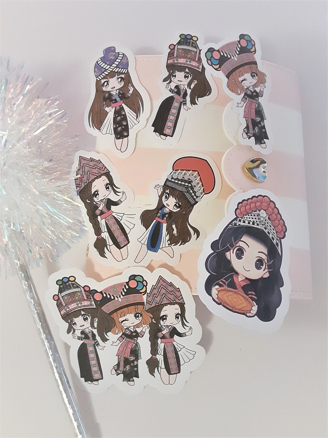 Hmong Stickers (options) - Etsy