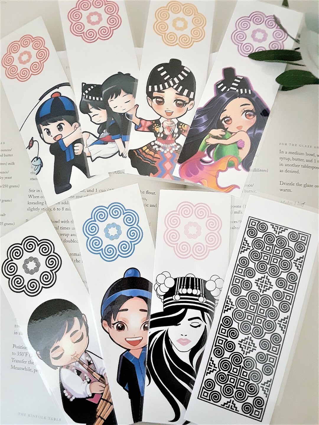 Hmong Bookmarks/laminated Bookmarks - Etsy