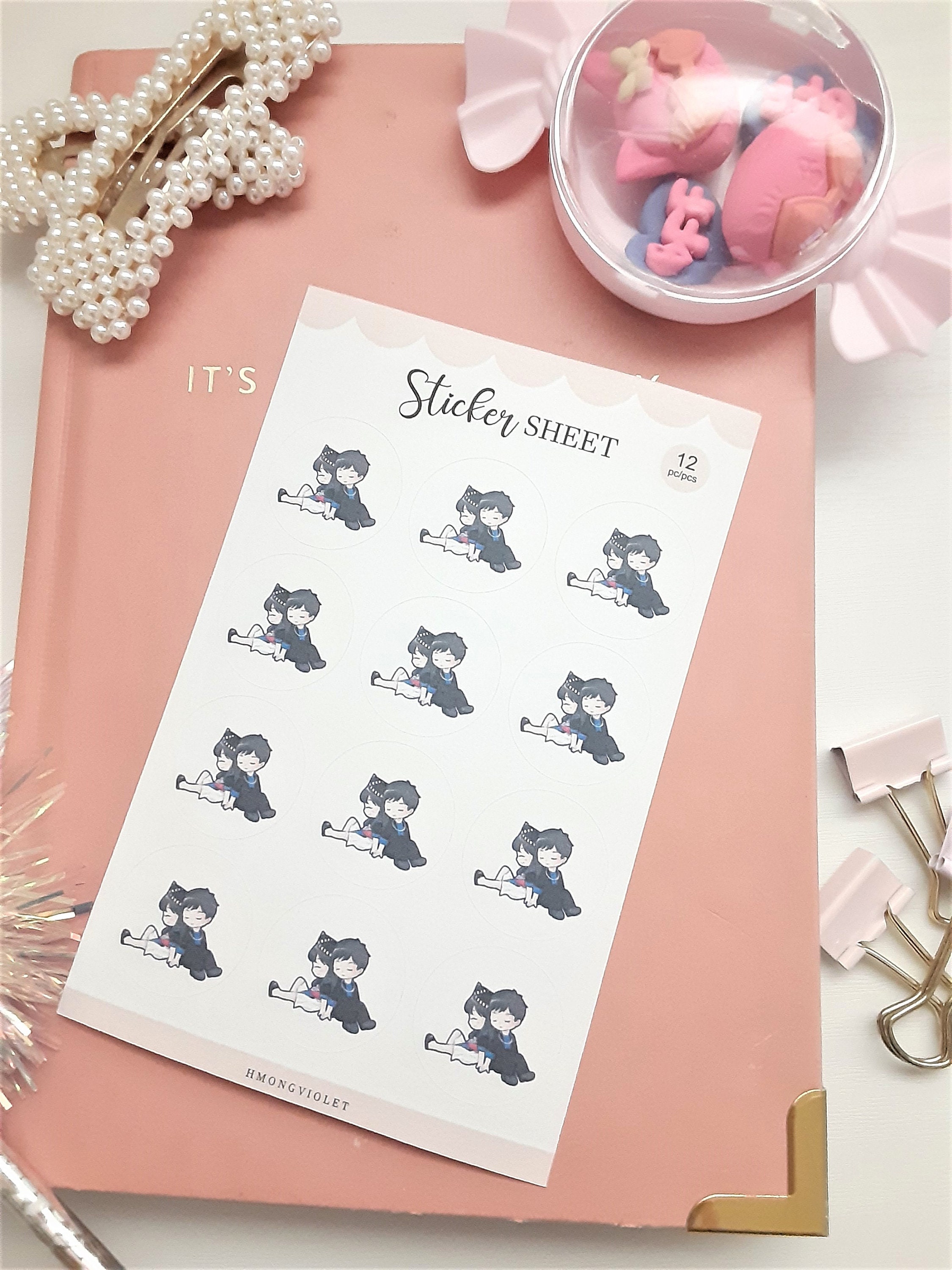 Hmong Sticker Sheets options | Etsy