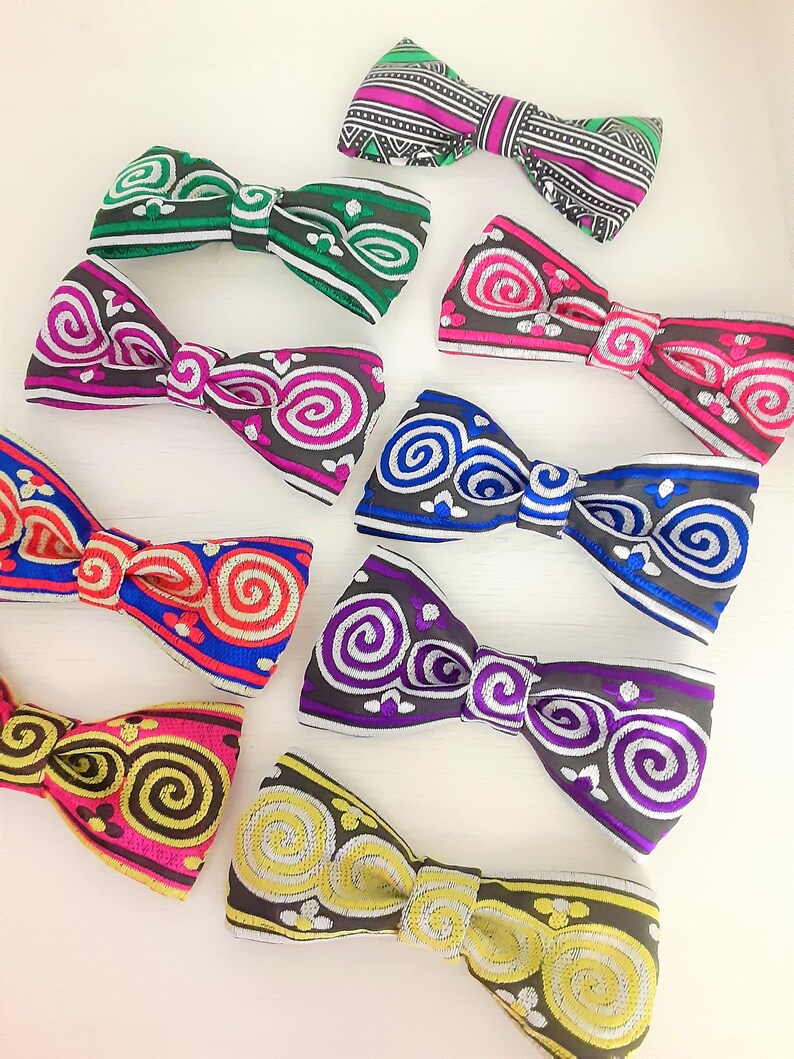 Hmong Bow Ties - for Adult (color Options) - Etsy