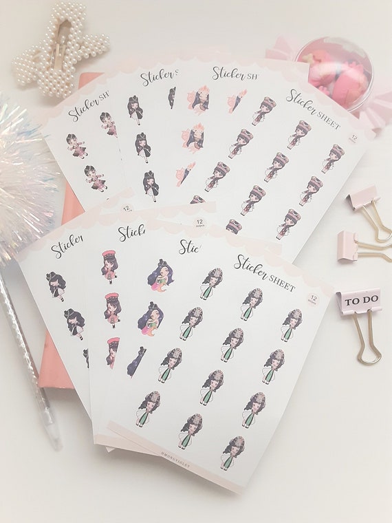 Hmong Sticker Sheets options | Etsy