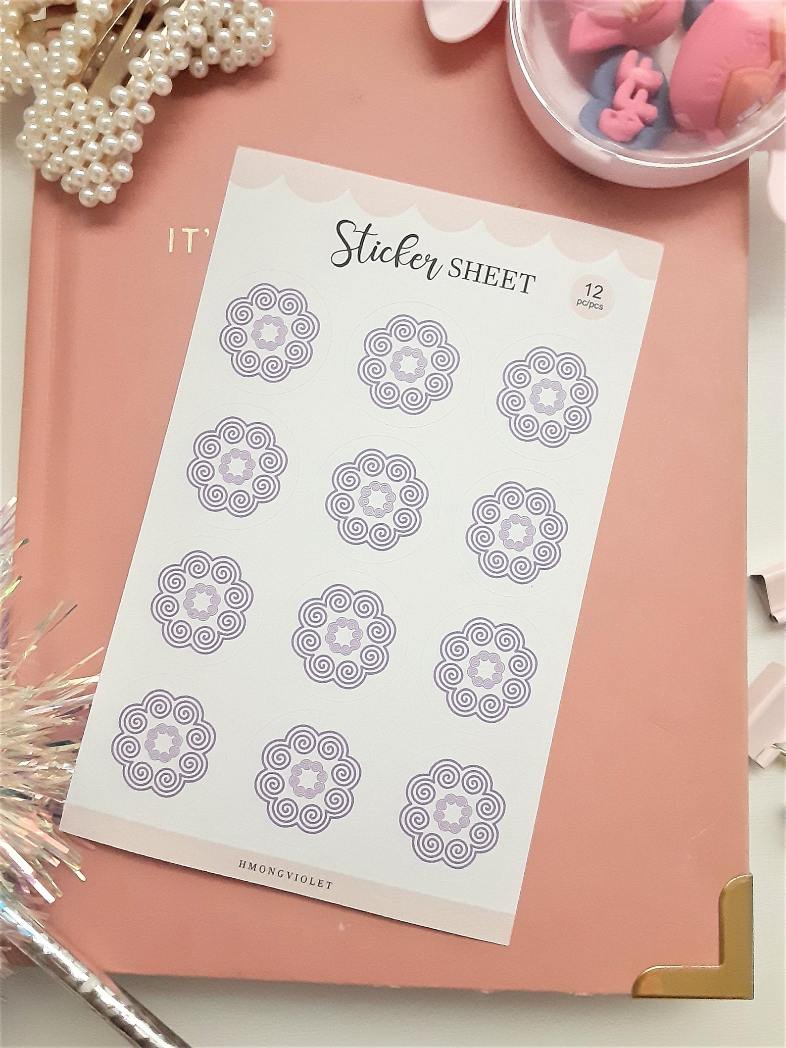 Hmong Sticker Sheets options | Etsy