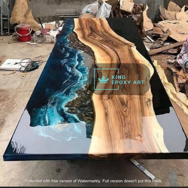 Epoxy Table Ocean - Etsy