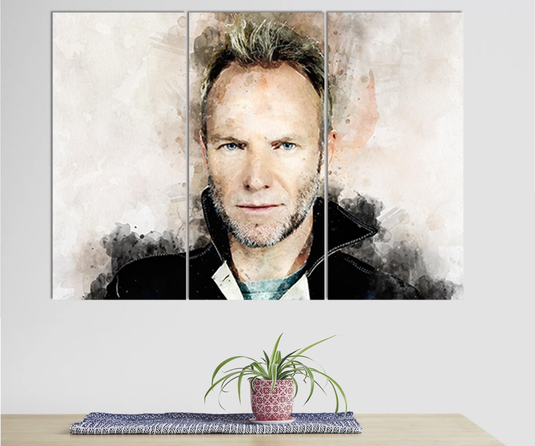 Sting Canvas Print Sting Wall Art Canvas Room Decor Sting | Etsy