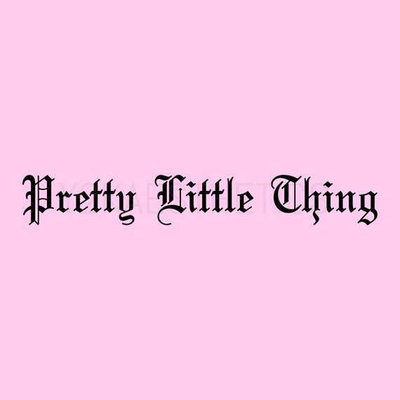 Pretty Little Thing SVG Girl SVG Digital Download SVG print | Etsy