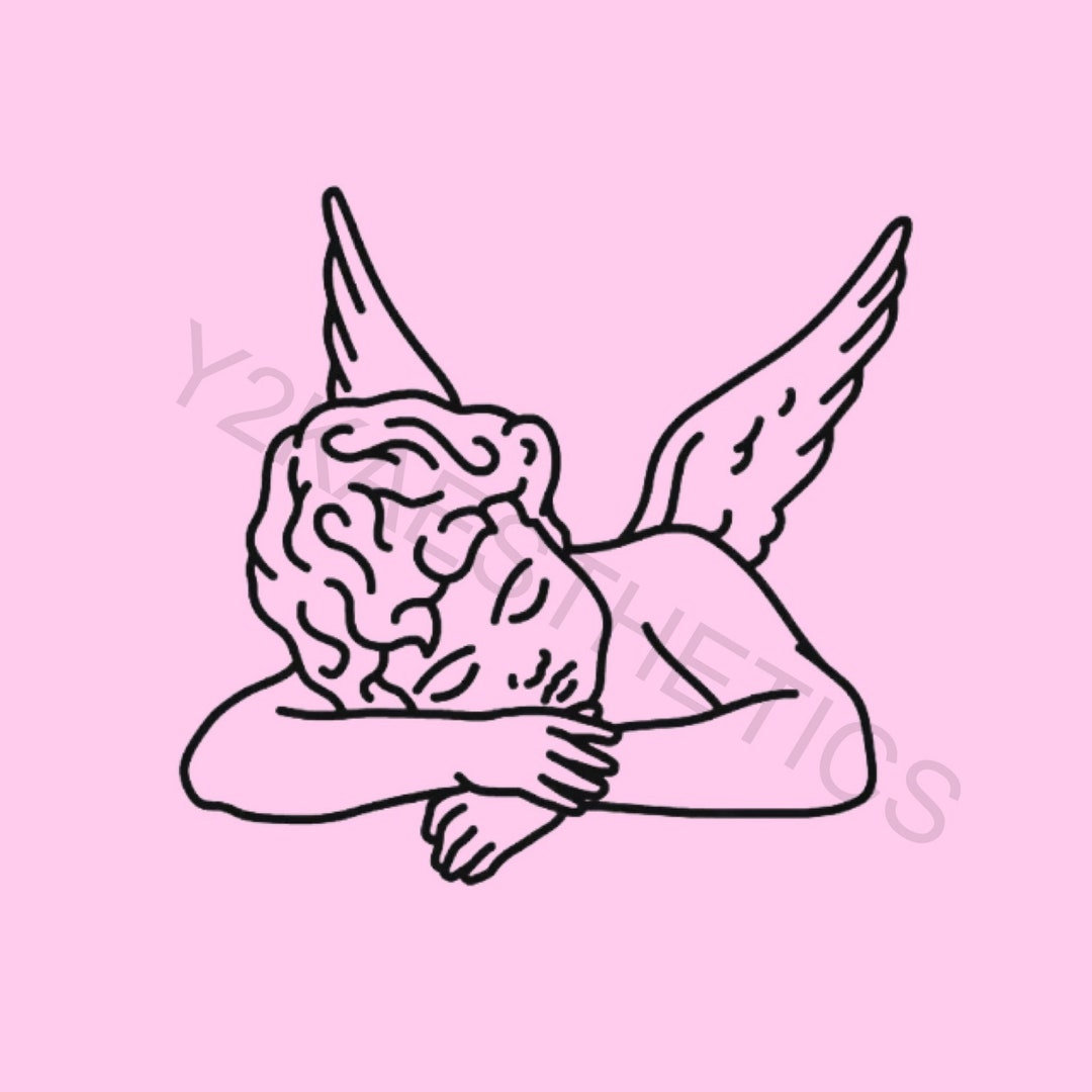 Angel SVG Angel Wings SVG Cherub Svg - Etsy