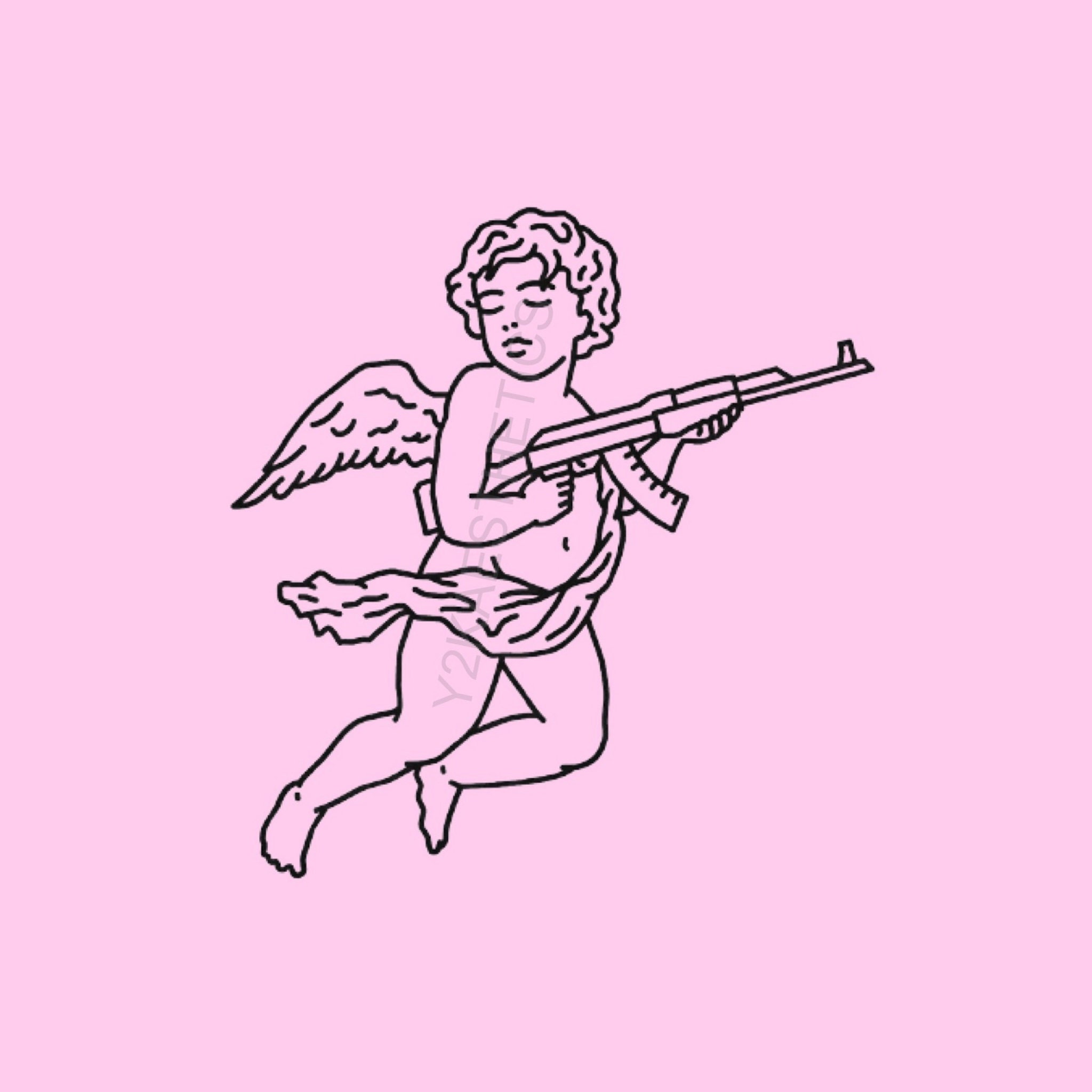 Angel SVG Cherub SVG Wings SVG Digital Download Print - Etsy