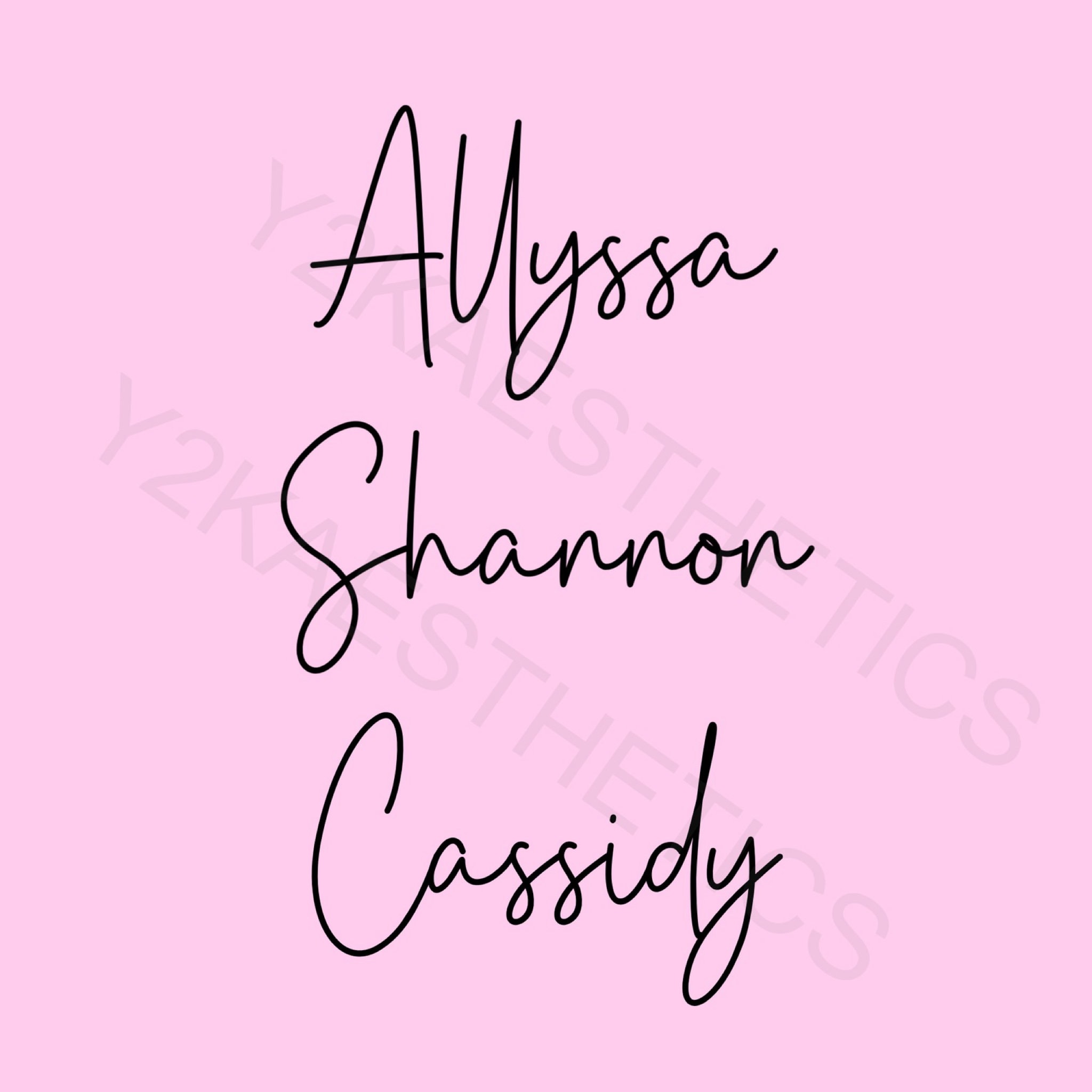 The Name Destiny In Cursive