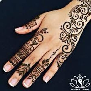 3 Cherry Red Henna Paste Cones Temporary Tattoo Ink - Etsy Canada