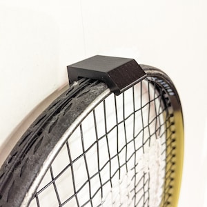 Single Tennis Racket Wall Mount - Etsy