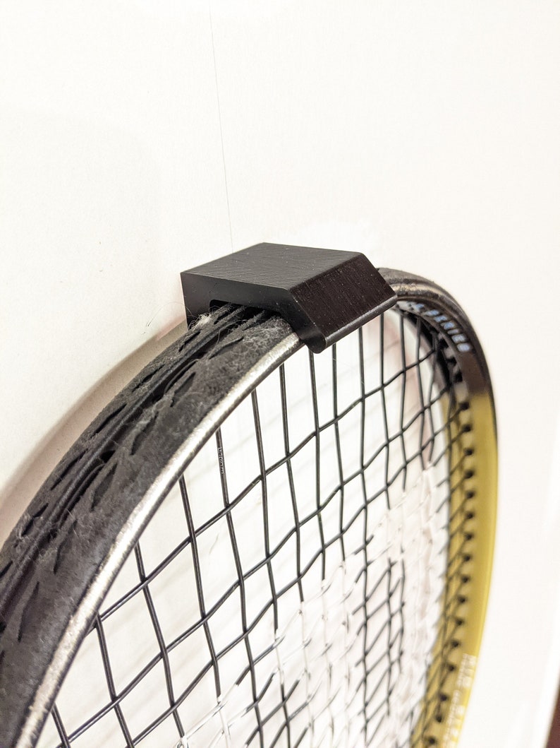 Single Tennis Racket Wall Mount - Etsy