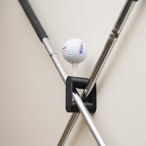 Golf Club Crossed Wall Hanger Bracket - Etsy
