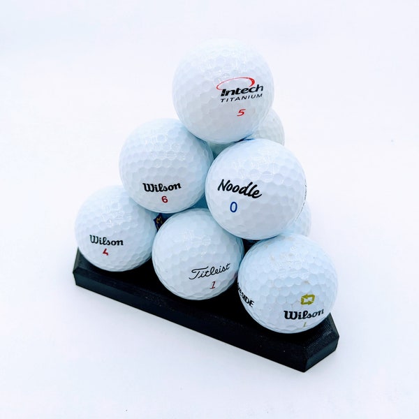 Golf Ball Pyramid Tray - Etsy