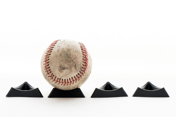Baseball Holder set of 4 for a Shelf or Desktop - Etsy