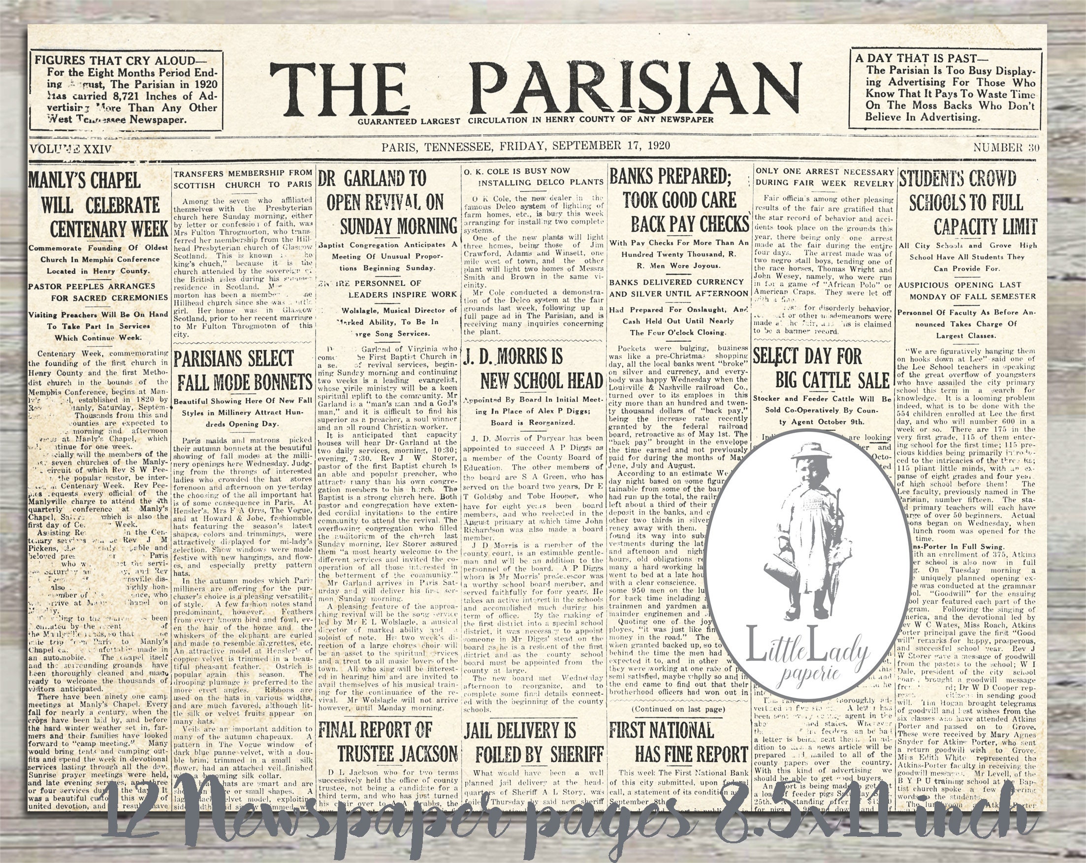 Newspaper Journal Pages Printable Newspaper Collage Sheet | Etsy