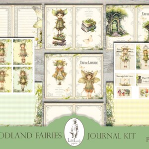 Fairy Woodland Junk Journal Fairies Junk Journal Digital Fairy Junk ...