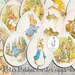 Peter Rabbit Easter Gift Tag Digital Peter Rabbit Easter Egg Printable ...