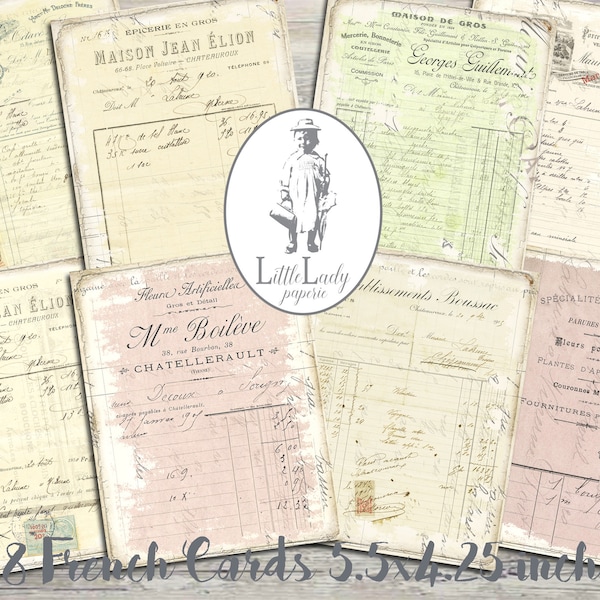 French Ephemera - Etsy