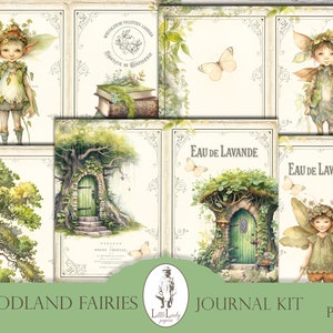 Fairy Woodland Junk Journal Fairies Junk Journal Digital Fairy Junk ...