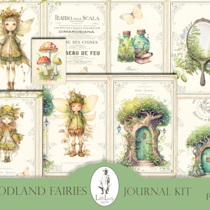 Fairy Woodland Junk Journal Fairies Junk Journal Digital Fairy Junk ...