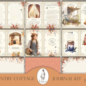 Country Cottagecore Journal Kit: Anne of Green Gables Ephemera (digital ...