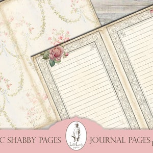 Basic Shabby Junk Journal Pages Basic Victorianshabby Lined Junk ...