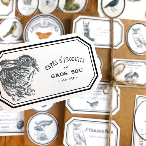 Field Notes Labels Printable Ephemera Junk Journal Label - Etsy