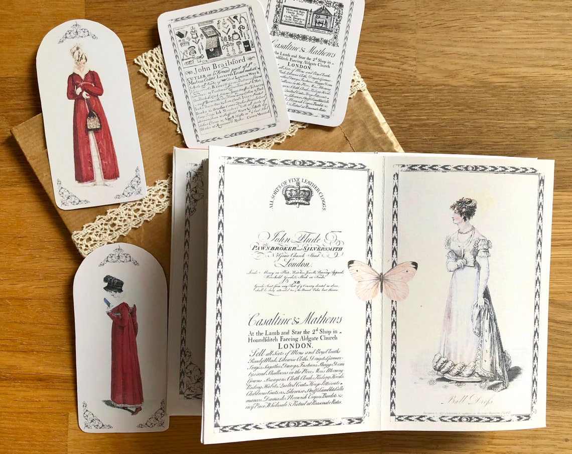 Victorian Junk Journal Victorian Fashion Journal Jane Austen - Etsy