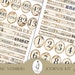 Basic Numbers Digital Labels Digital Junk Journal Numbers Printable ...
