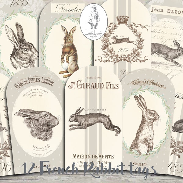 French Rabbit - Etsy