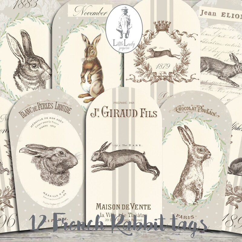 French Rabbit - Etsy