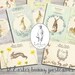Vintage Peter Rabbit Gift Tags Labels Printable Tags Paper Crafting ...