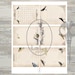 Journal Calendar Cards Birds Printable Junk Journal Calendar Cards ...