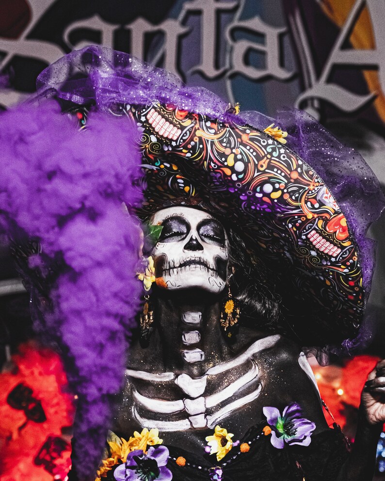 Custom Catrina Hat - Etsy