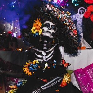Custom Catrina Hat - Etsy