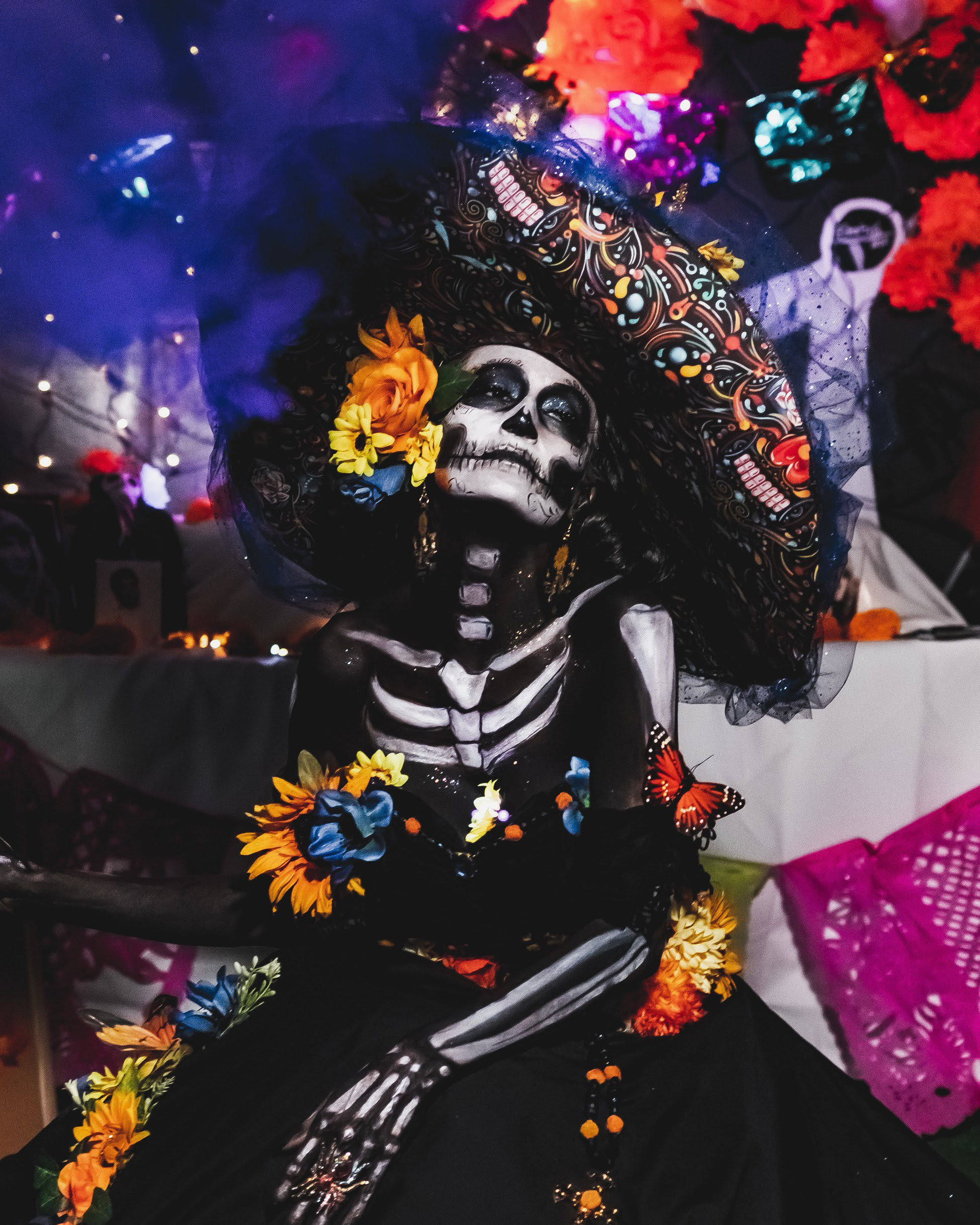 Custom Catrina Hat With Matching Clutch - Etsy