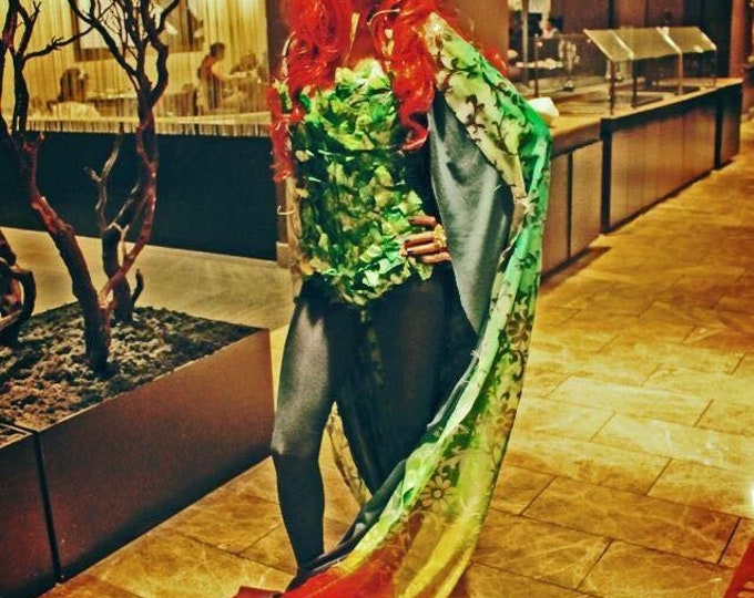 COMPLETE Custom Made Poison Ivy Costume Includes Shipping, Eye ...