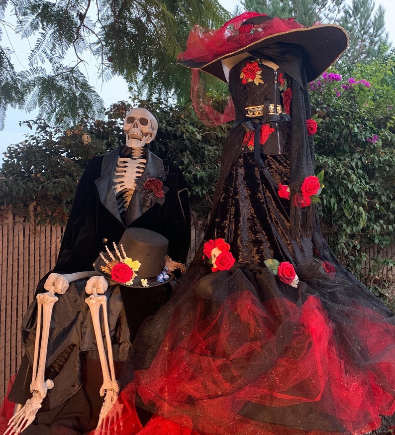 Custom Catrina and Catrin Costume Couple Costume Starting at 888.00 - Etsy