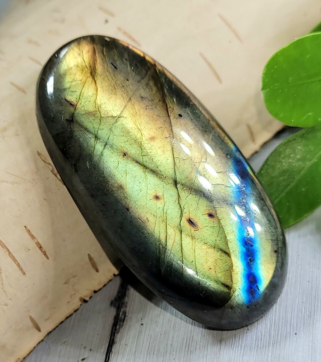 Natural Top Grade Multi-Flash Labradorite Oval Cabochon 50ct 10 Grams ...