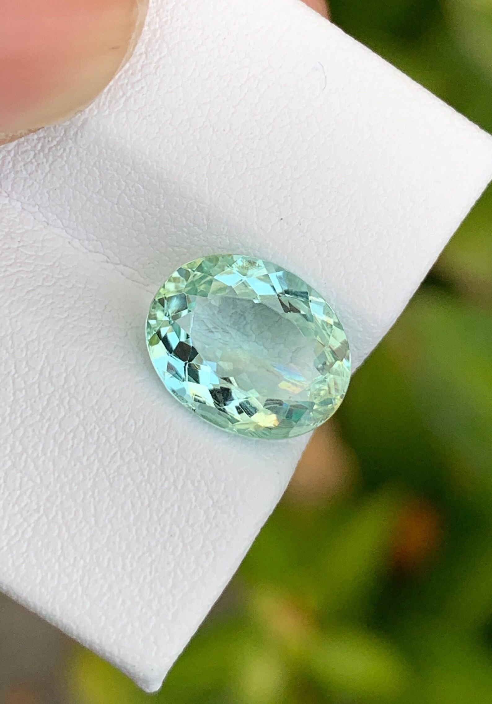 Natural Green Beryl 9x11 Oval Shape Loose Gemstone From Africa for ...