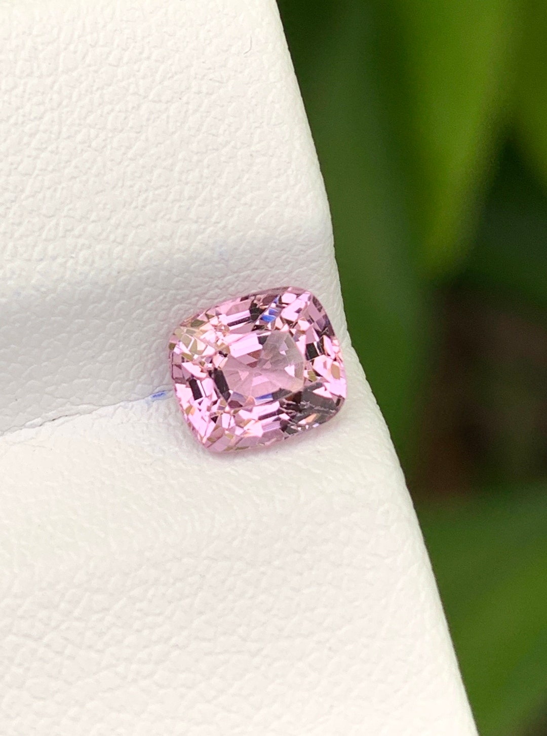 Natural Baby Pink Spinel From Burma in Cushion Shape for Jewelry ...